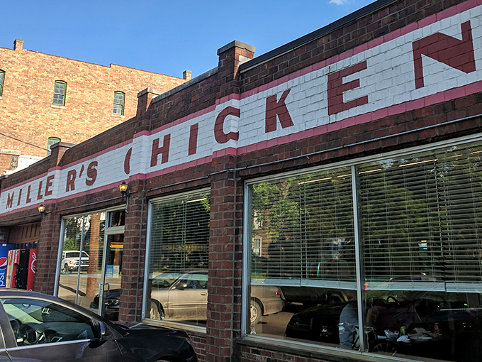That red-lettered sign has been a beacon for hungry travelers and locals alike, standing proudly as chain restaurants have come and gone around it.