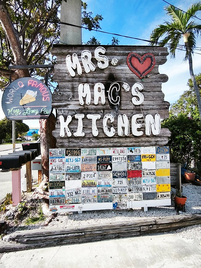 The iconic sign that's launched a thousand road trips. "World Famous Key Lime Pie" isn't just a claim&mdash;it's a promise kept