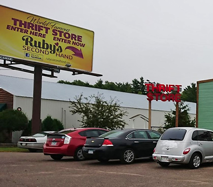 The roadside billboard makes a bold promise that Ruby's more than delivers on &ndash; world-famous in the hearts of locals.