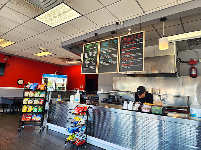 Where the magic happens. Behind every great sandwich is someone who knows exactly how much of everything makes perfection.