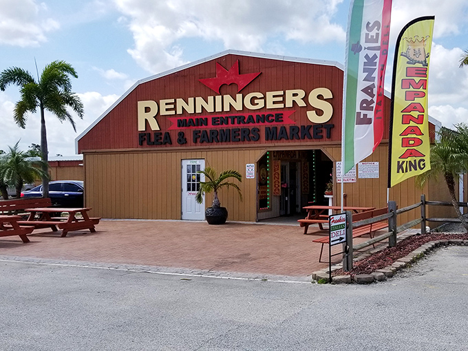 The unassuming entrance to Renninger's belies the wonderland within&mdash;like finding Narnia in a closet, but with better snacks and no snow.