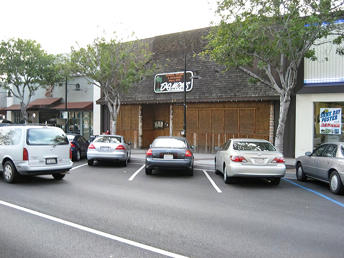 From the parking lot, Damon's distinctive A-frame roof rises like a promise &ndash; inside this unassuming building, tropical delights await.