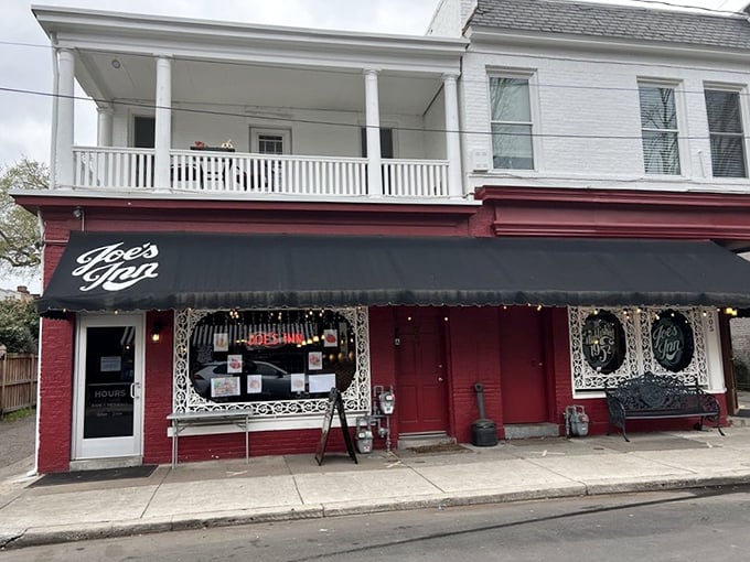 From the street, Joe's Inn stands as a beacon of culinary consistency in Richmond's Fan District &ndash; a neighborhood treasure that's earned every bit of its reputation.