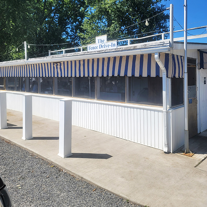 That blue and white awning isn't just decoration &ndash; it's a landmark that has guided hungry Pennsylvanians to fish sandwich nirvana for generations.