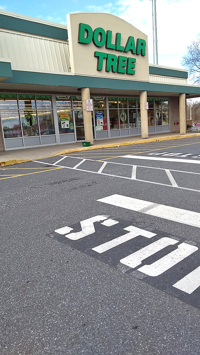 That iconic green sign stands as a beacon of hope for budget-conscious shoppers everywhere &ndash; the Statue of Liberty for the frugal masses.