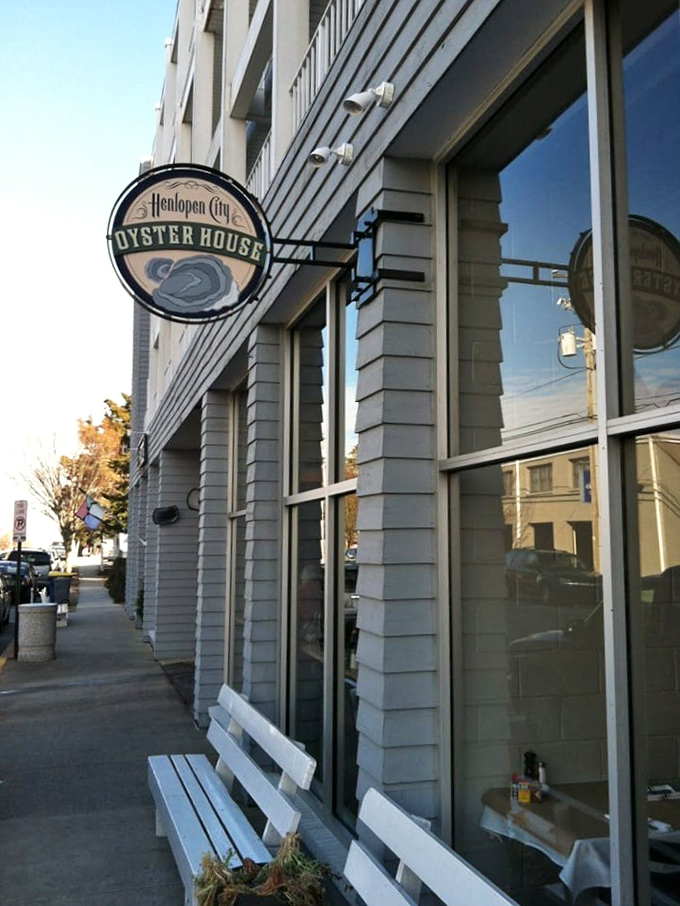 A storefront that whispers rather than shouts &ndash; the culinary equivalent of "those who know, know."