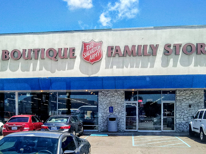 "Boutique Family Store" isn't just clever marketing—it's truth in advertising. This Salvation Army location elevates thrift shopping from necessity to delightful adventure.