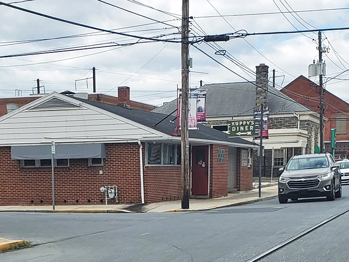 From the street, it looks like any small-town corner &ndash; but locals know this intersection leads directly to comfort food paradise.