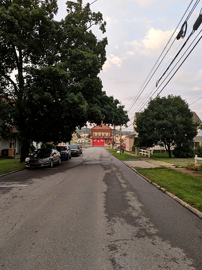 Tree-lined residential streets offer peaceful living just minutes from downtown, where neighbors still wave whether they recognize your car or not.