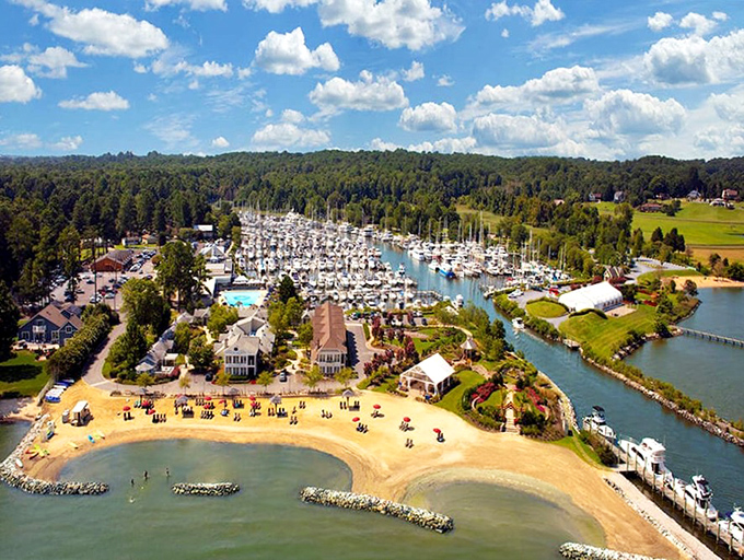 From above, you can see why people fall in love with bayside living &ndash; a perfect blend of natural beauty and human-scale community that feels increasingly rare.