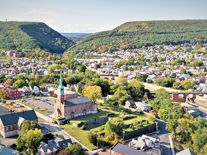 Nestled between protective mountain ridges, Cumberland spreads across the valley floor like a patchwork quilt of history, affordability, and charm.