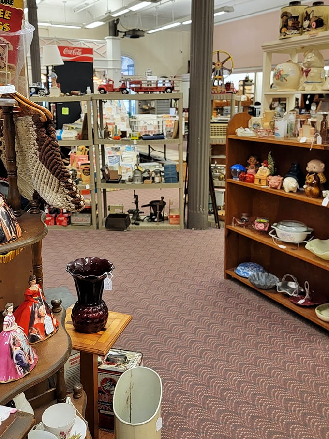 Every corner reveals new surprises &ndash; from vintage glassware to quirky collectibles that spark instant childhood memories.