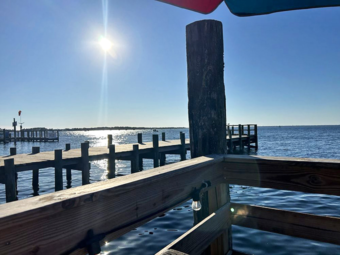 Million-dollar views that come free with your meal &ndash; where fishing boats and sparkling water remind you exactly where your dinner came from.