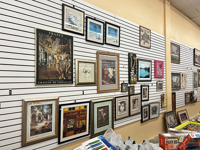 The wall art section offers everything from Parisian scenes to beach sunsets &ndash; instant sophistication without the international airfare.