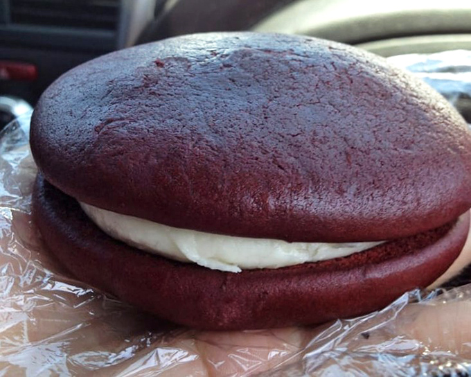 This whoopie pie isn't just dessert&mdash;it's the sweet finale to a barbecue symphony, with creamy filling playing counterpoint to rich chocolate cake.