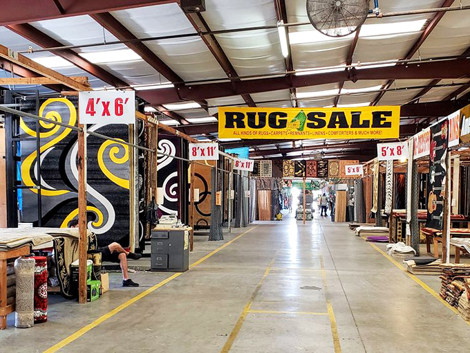 Weekend warriors and dedicated bargain hunters alike flock to Oldsmar's pathways in search of the perfect find.