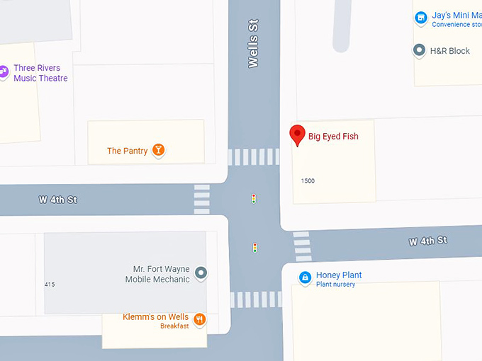 16 big eyed fish (1502 n wells st) map