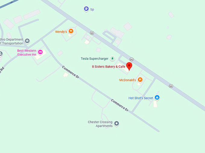 16. 8 sisters bakery & cafe map