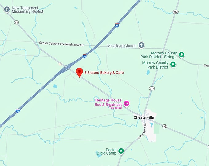 16. 8 sisters bakery & cafe map