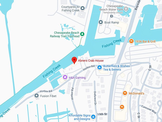 16. abners crab house map