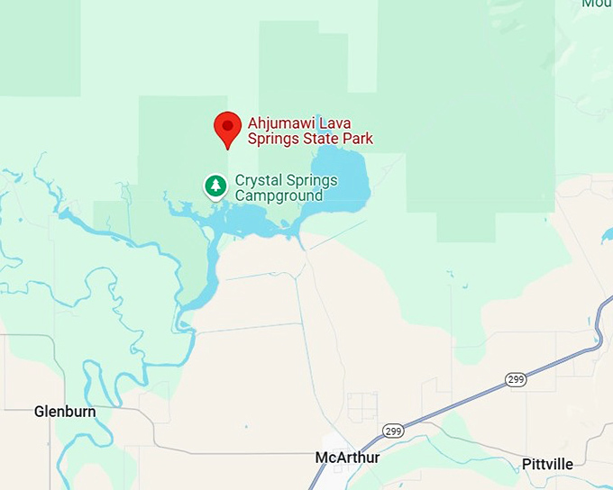 16. ahjumawi lava springs state park map