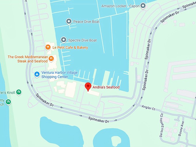 16. andria's seafood map