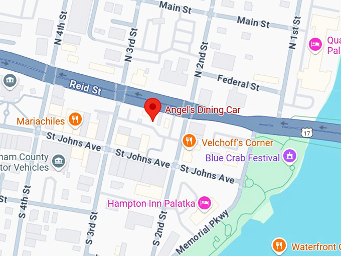 16. angel's dining car map