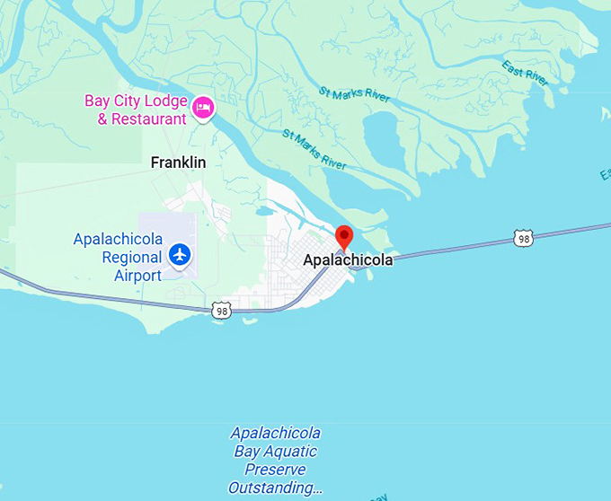 16. apalachicola map