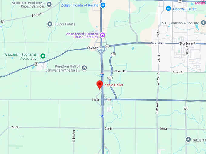 16. apple holler map