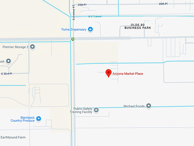 16. arizona market place map