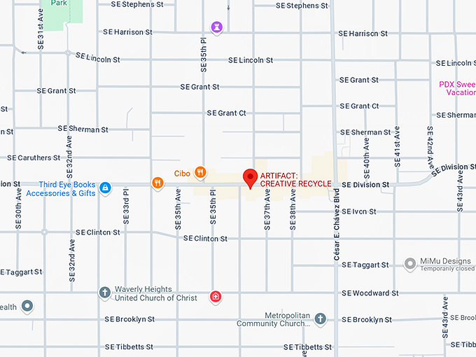 16. artifact creative recycle map