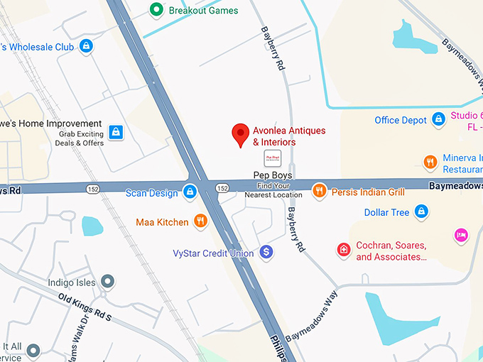 16. avonlea antiques & interiors map