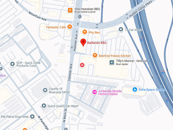 16. badlands bbq map