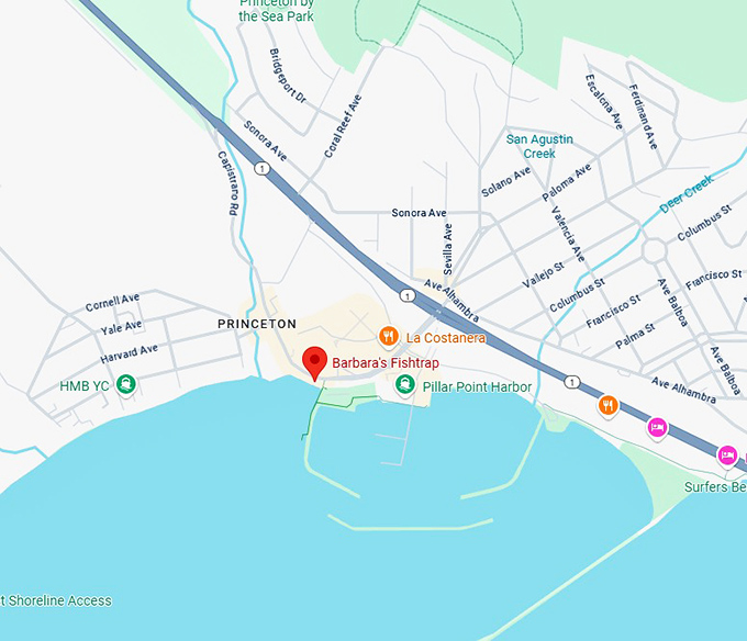 16. barbara's fishtrap map