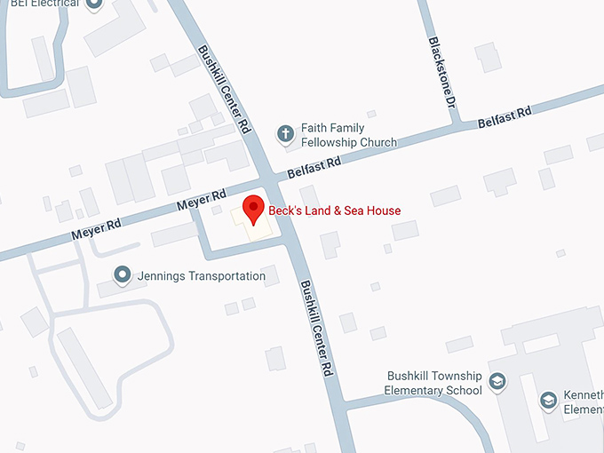 16. beck's land & sea house map