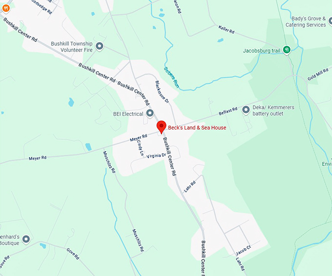 16. beck's land & sea house map