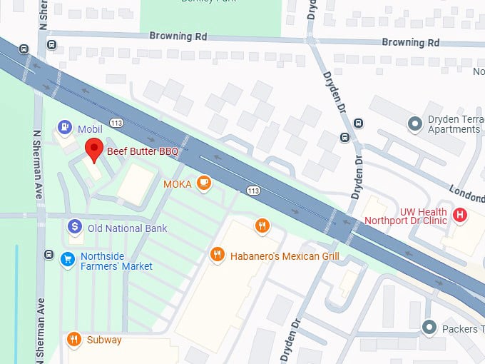 16. beef butter bbq map