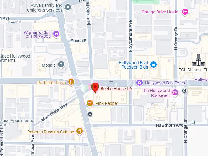 16. beetle house la map