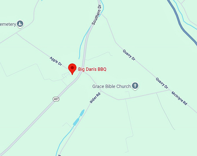 16. big dan's bbq map