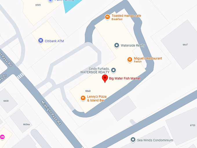 16. big water fish market map