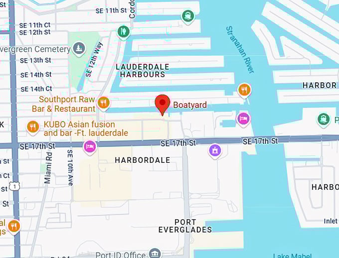 16. bimini boatyard bar & grill map