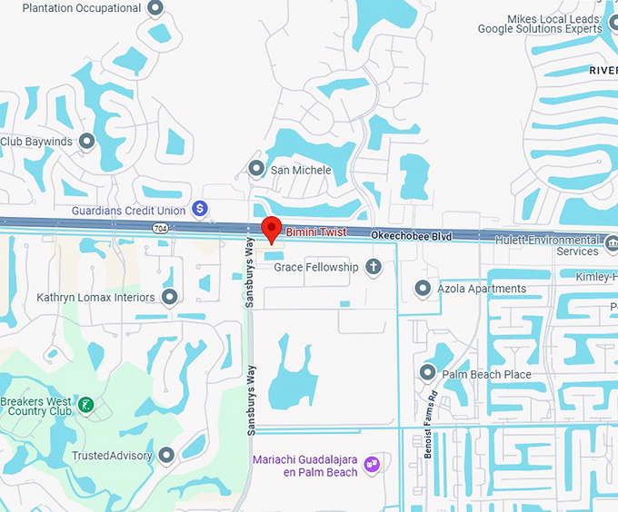 16. bimini twist map