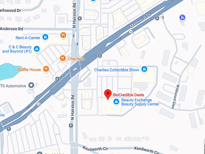 16. bincredible deals map