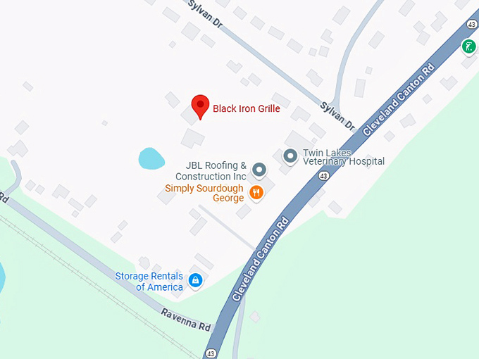 16. black iron grille map