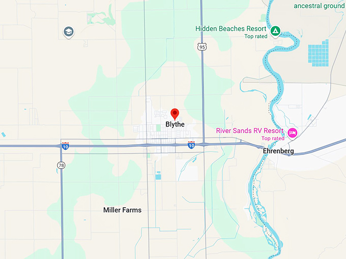 16. blythe ca map