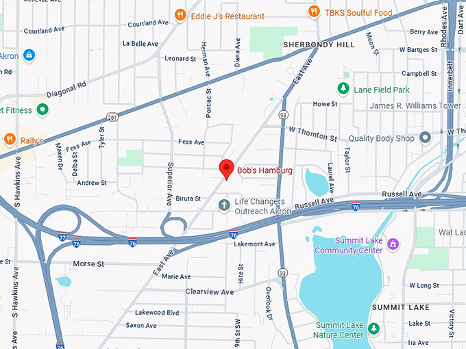 16. bob's hamburg map