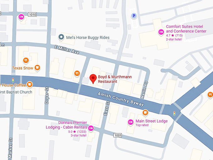16. boyd & wurthmann restaurant map