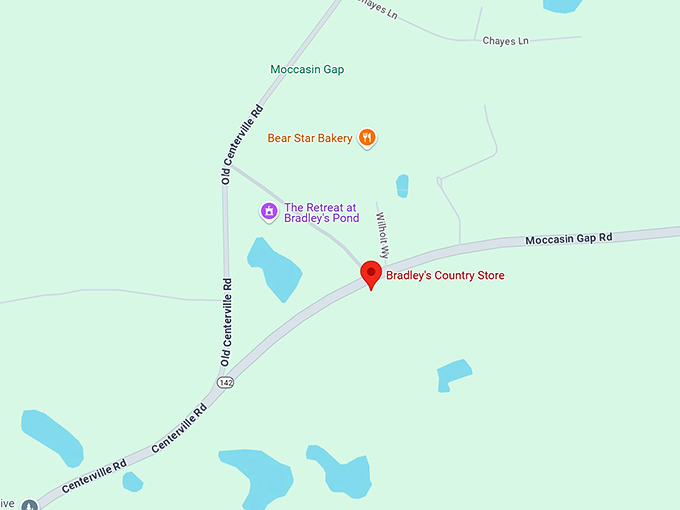 16. bradley's country store map