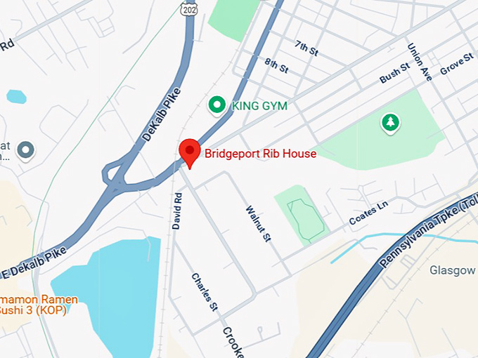 16. bridgeport rib house map