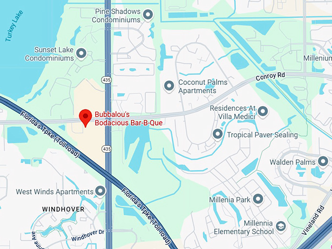 16. bubbalou's bodacious bar b que map